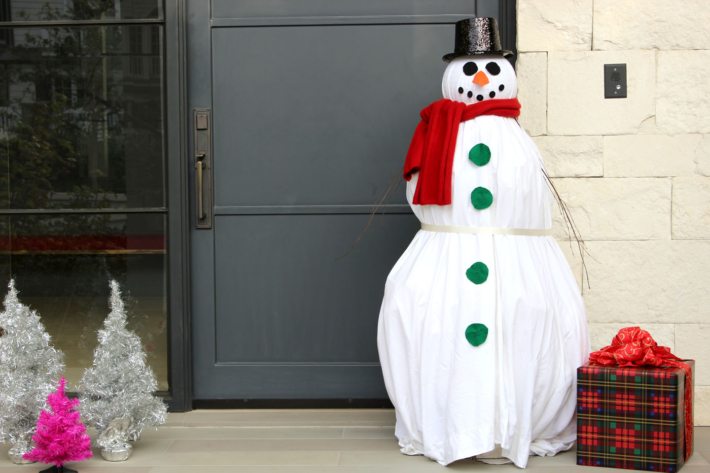 Diy Tomato Cage Snowman How To Make A Tomato Cage Snowman | TikTok