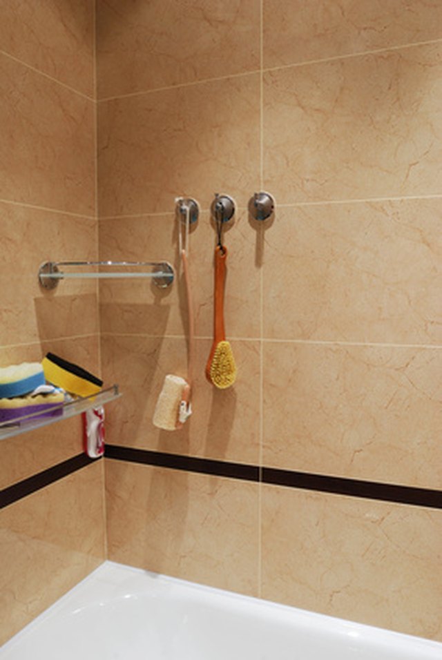 How to Get Rid of Calcium Build Up in a Bathroom | ehow