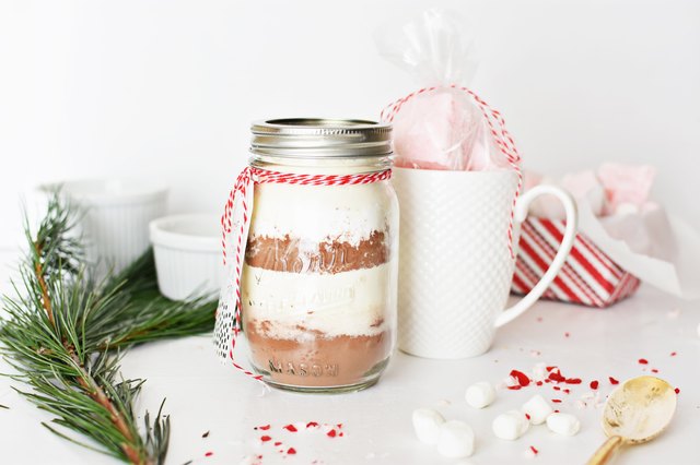 Layer Hot Chocolate Mix in a Jar for the Perfect Holiday Gift | ehow