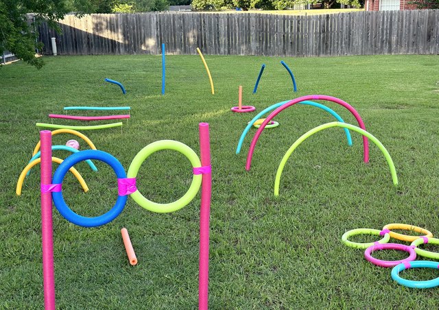 How to Make a DIY Obstacle Course With Pool Noodles | ehow