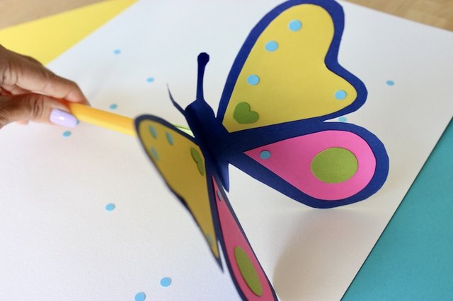 How to Make a Fluttering Paper Butterfly With Your Kids | ehow