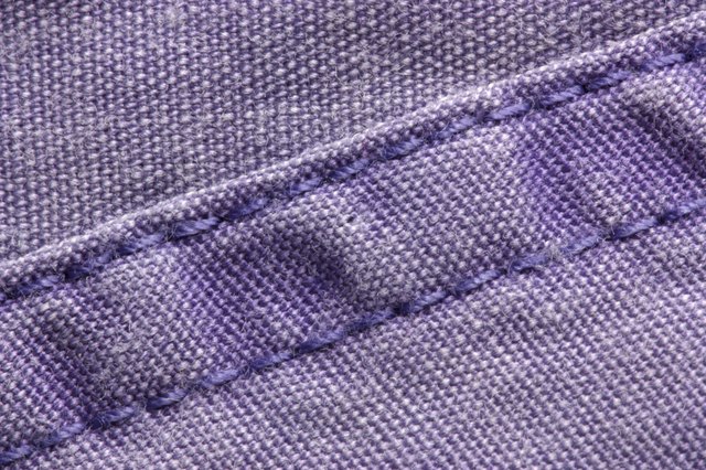 What Is an Edge Stitch in Sewing? | ehow
