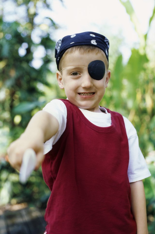 How to Make a Makeshift Eye Patch | ehow